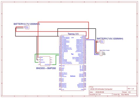 Avionics Computer Easyeda Open Source Hardware Lab