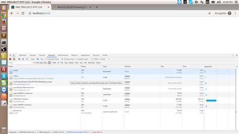 Javascript Reactjs Build Showing Blank Page On Apache Server Stack