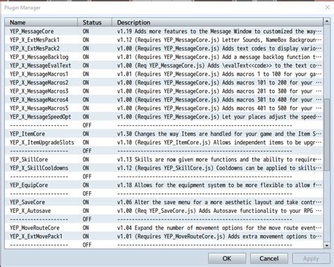 RMMV Balloon Icon X Yanfly Plugin Conflict In RPG MAKER MV RPG Maker Forums