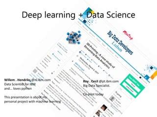 Deep Learning Using Tensorflow And Data Science Experience PPT