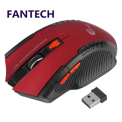 2 4GHz Mini Portable Wireless Mouse USB Optical 2000dpi Adjustable Professional Game Gaming