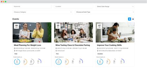 Event Countdown Wp Event Manager