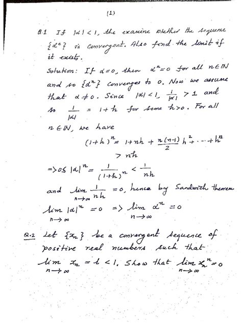 Problems Sequence Pdf