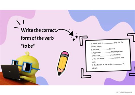 Verb To Be Affirmative General Gram English Esl Powerpoints