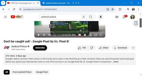 youtube how to get a transcript of any video