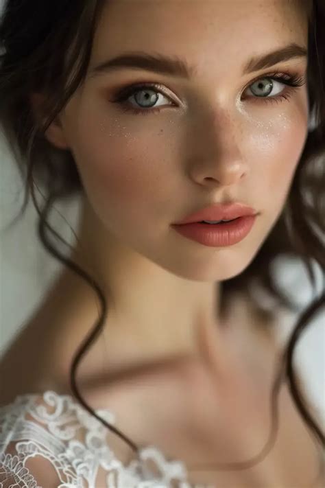 13 Natural Glam Makeup To Wow On Your Wedding In 2024 Glam Bride Makeup Bridal Makeup Natural