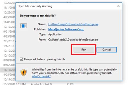 Cara Download Dan Install Metatrader