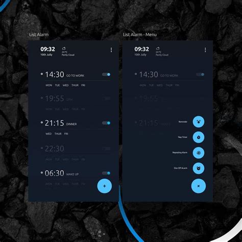 Entry 50 By Anup2255 For Alarm App Ui Design With Advanced Features