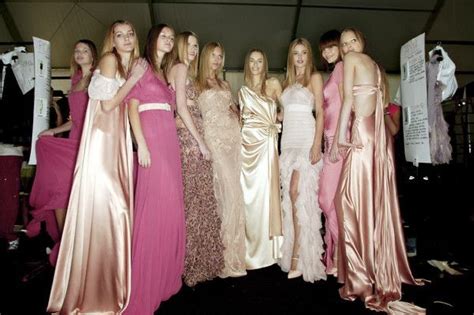 Versace Spring 2006 In 2025 Fashion Models Backstage Fashion Show