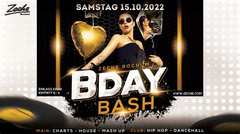 Bday Bash Zeche Bochum