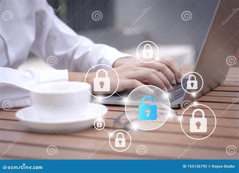 Cybersecurity And Personal Data Protection Online Cyber Security On