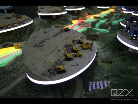mining operations demonstration model qzy custom model maker