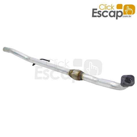 Tubo IntermediÁrio Com FlexÍvel Mobi 10 8v 2015 Sistema Flange