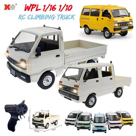 Wpl D12 110 Rc Car D32 D22 D42 116 D12mini Remote Control Awd On Road