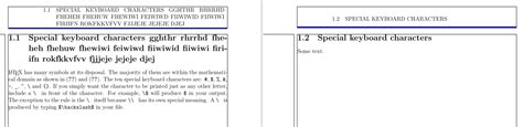 Justification Of Header Text TeX LaTeX Stack Exchange