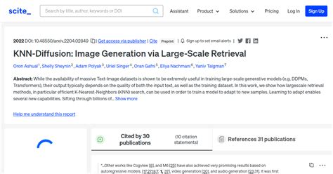 knn diffusion image generation via large scale retrieval