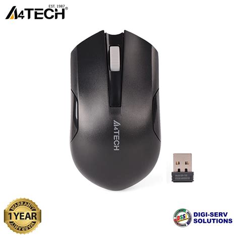A4Tech G3 200N Wireless Mouse Black Shopee Philippines