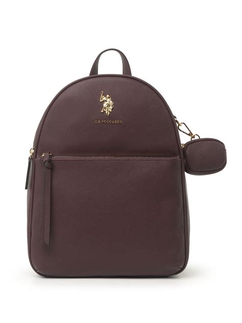 Us Polo Assn Signature Backpack Burgundy