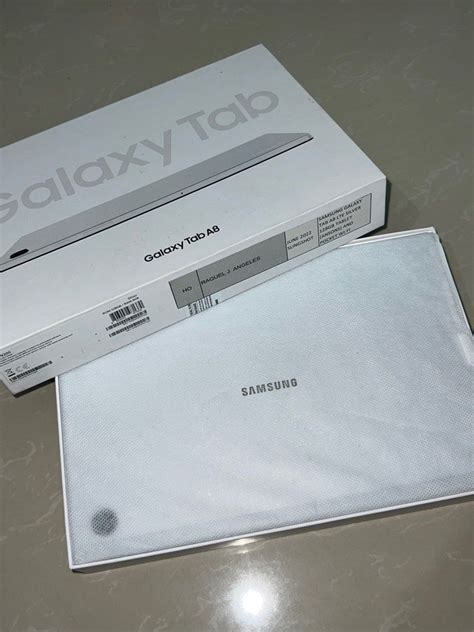 Samsung Galaxy Tab A8 LTE SILVER With Ultra Fast LTE Pocket WIFI Computers Tech Laptops