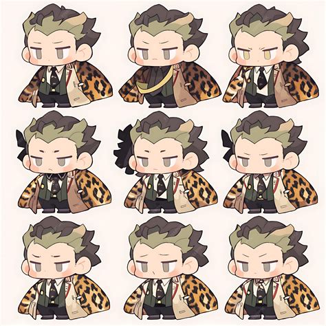 Premium Photo Sticker Of Male Grasshopper Chibi Kawaii African Safari Fashion Concept Concept