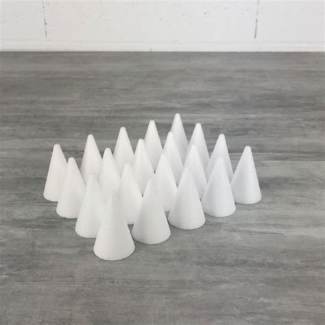 Polystyrene Cones And Pyramids