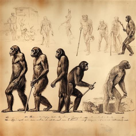 Premium Ai Image A Human Evolution Image
