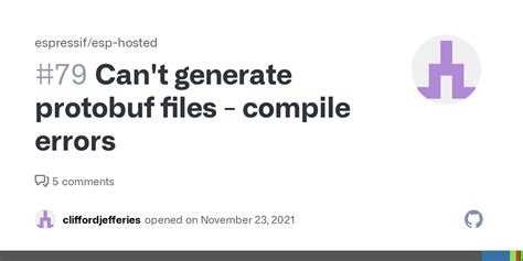 can t generate protobuf files compile errors · issue 79 · espressif