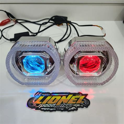 Biled Cr7 Ring Angel Eyes Rgb App Projector Projie Biled Cut Off