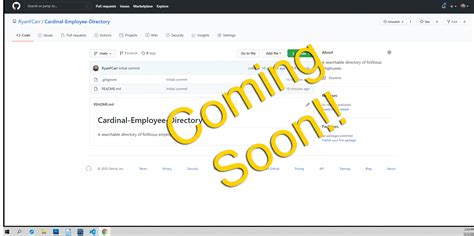 Github Ryanfcarrcardinal Employee Directory A Searchable Directory