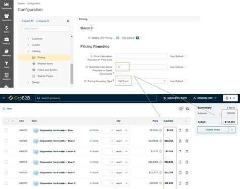 Configure Global Pricing Settings Orocommerce Orocrm And Oroplatform Documentation