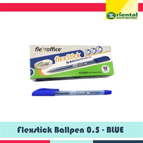 Flexstick Smooth Ink Pen 0 5 Mm Flex Office Ball Pen Easy And Smooth Writing Sold By 12s