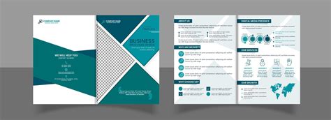Double Sided Brochure Vector Art Icons And Graphics For Free Download