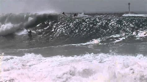 Hurricane Marie Sends Huge Waves To Southern California Youtube