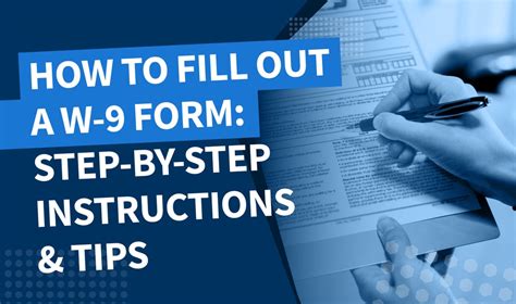 How To Fill Out A W 9 Form Step By Step Instructions And Tips Taxdome