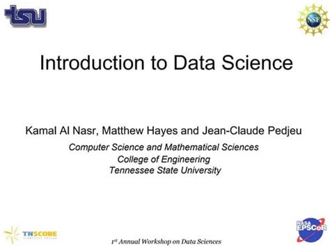 Introduction To Data Science 1113pptx