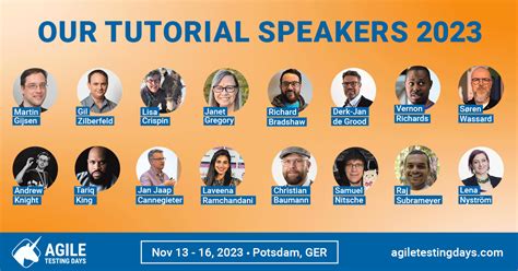 Agile Testing Days Speakers 2023