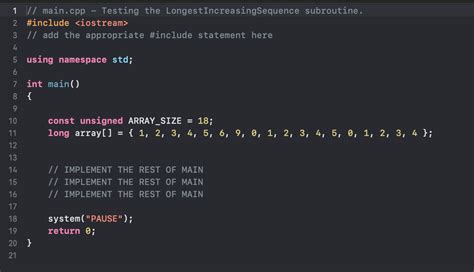 Solved Longesth C Header File Maincpp C Source