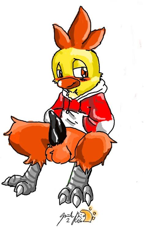 Rule 34 2006 Barefoot Claws Clothes Color Combusken Front View Male