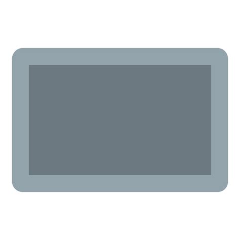 Modern Tablet Icon Flat Style 14481231 Vector Art At Vecteezy