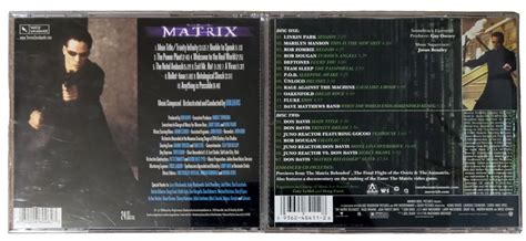The Matrix 1 And 2 Soundtrack Score Cd Lot Keanu Ubuy India