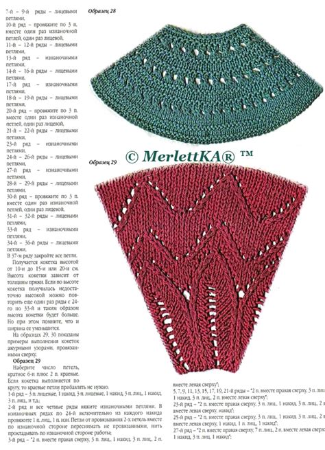 Как вязать круглую кокетку Большая подборка с основами и образцами Yseverinova — Livejournal