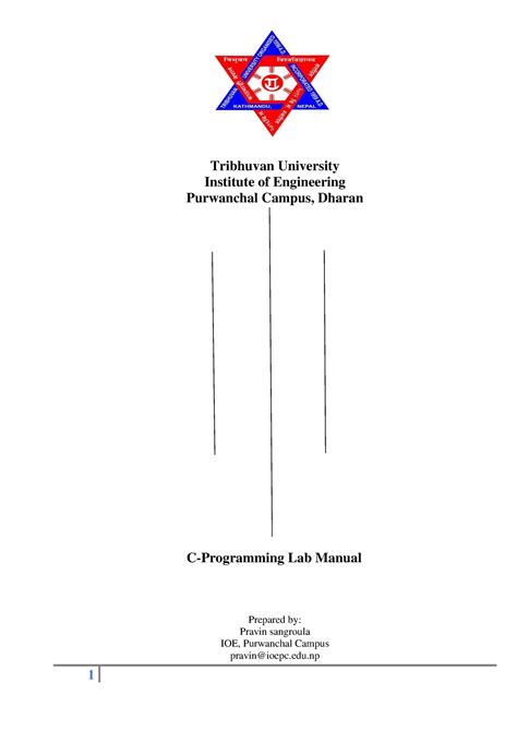 cprogramming lab sheets tribhuvan university institute of