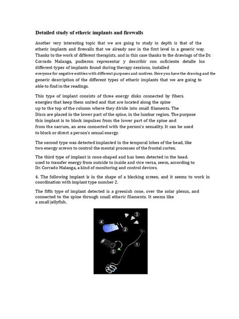 Etheric Implants And Firewalls Pdf Chakra Neuroscience