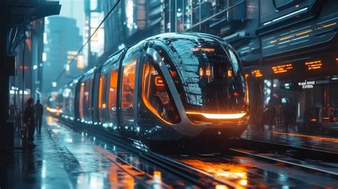 Futuristic Aipowered Public Transit Systems With Fully Autonomous Operations Trains And Buses