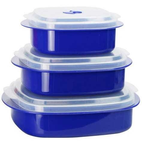 Microwave Cookware Set Indigo