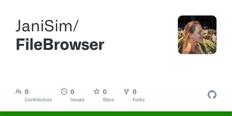 GitHub JaniSim FileBrowser