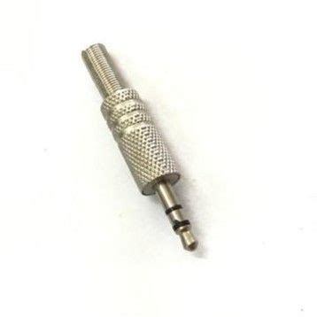 Jack Mini Stereo Mm Besi Jack Audio Stereo Jek Aux Mm Garis Silver Lazada Indonesia