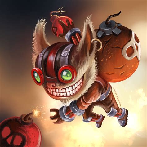 League Of Legends Ziggs Art