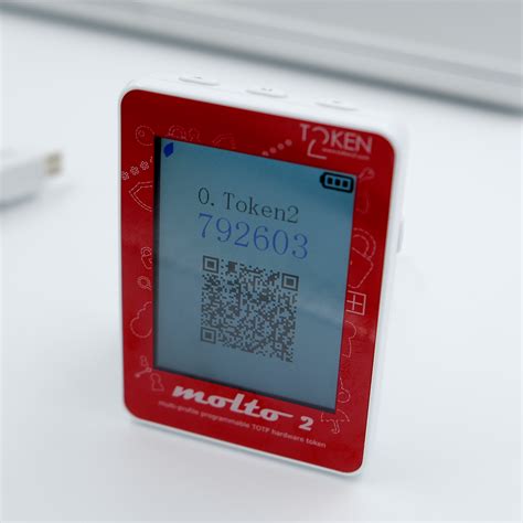 Token2 Molto 2 V2 Multi Profile Totp Programmable Hardware Token