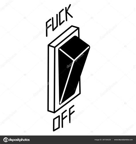 Sign Electric Switch Sketch Switch Toggle Switch Minimalism Style Design Stock Vector Image By